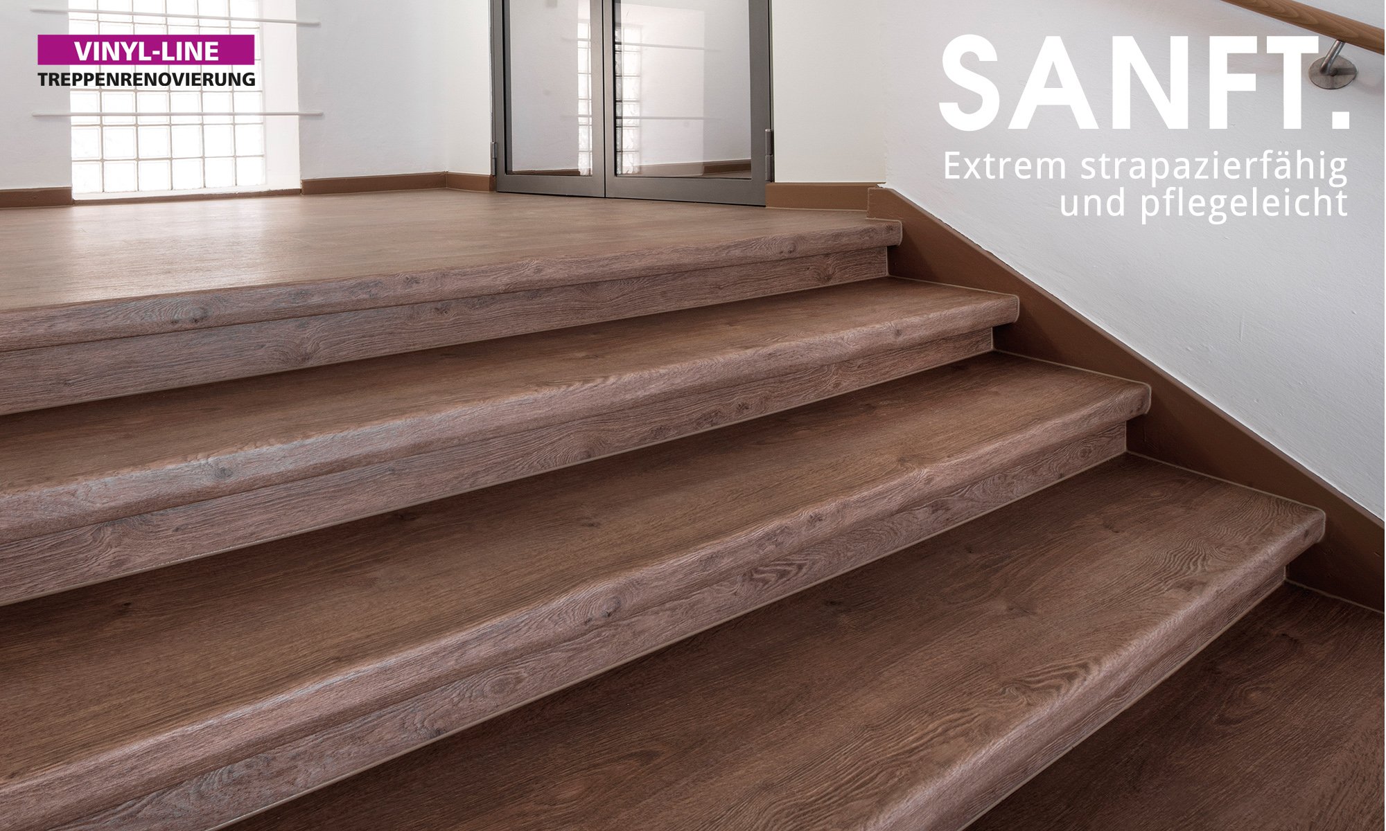 Treppen mit Vinyl renovieren | dress-System
